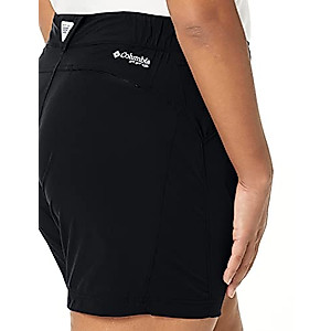 Columbia womens Coral Point III Shorts, Black, 10 Short
