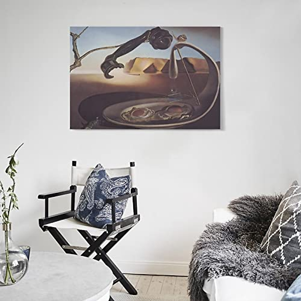 Surrealism Oil Painting Poster Salvador Dali The Sublime Moment Decorative Poster Home Decor Poster Wall Art Hanging Picture Print Bedroom Decorative Painting Posters Room Aesthetic 20x30inch(50x75cm)
