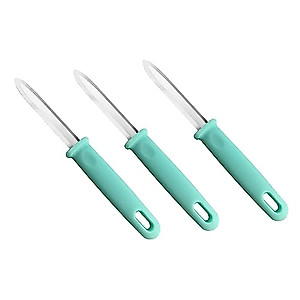 UPKOCH 3pcs Oyster Knife Home Tools Stainless Steel Bottle Opener Debarking Tool Seafood Tools Shell Shucking Knife Oyster Opening Knife Shellfish Opener Oyster Shucker Kitchen Accessory