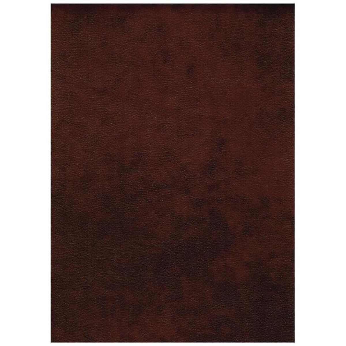 Kodiak Furniture 75" Traditional Polyester & Leather No-Flip Futon Mattress with Decorative Tuft, Coil-Hinged Innerspring, in Brown Finish, Frame Not Included