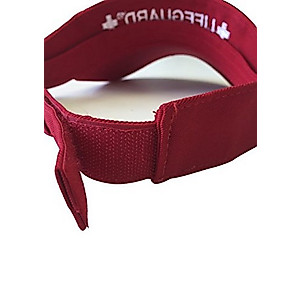 LIFEGUARD Official Adjustable Visor (Red)