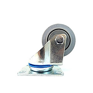 Troy Safety Movers Dolly with Soft Non-Marking TPR Wheels (3-Inch Wheels, Blue)