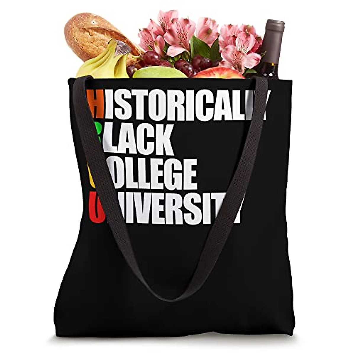 Historically Black College University HBCU Graduate HBCU Tote Bag