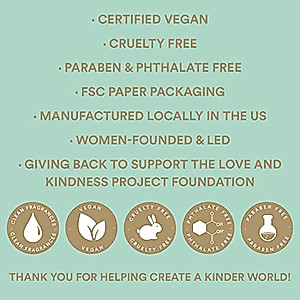 THE HEART COMPANY | Kindness in a bottle | Fresh Perfume for women | Vegan Women's Eau de Parfum | Clean & Unisex Fragrance 75ml - 2.5 fl oz.