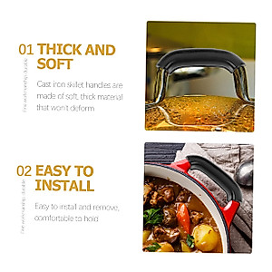 BESPORTBLE Kitchen Handle Protector 24 Pcs Pot Handle Cover Protective Case Wok Frying Pan Handle Protector