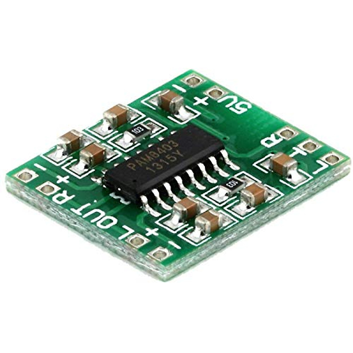 HiLetgo 5pcs PAM8403 2x 3W Mini Digital Power Amplifier Board AMP Class D 2.5-5V Input