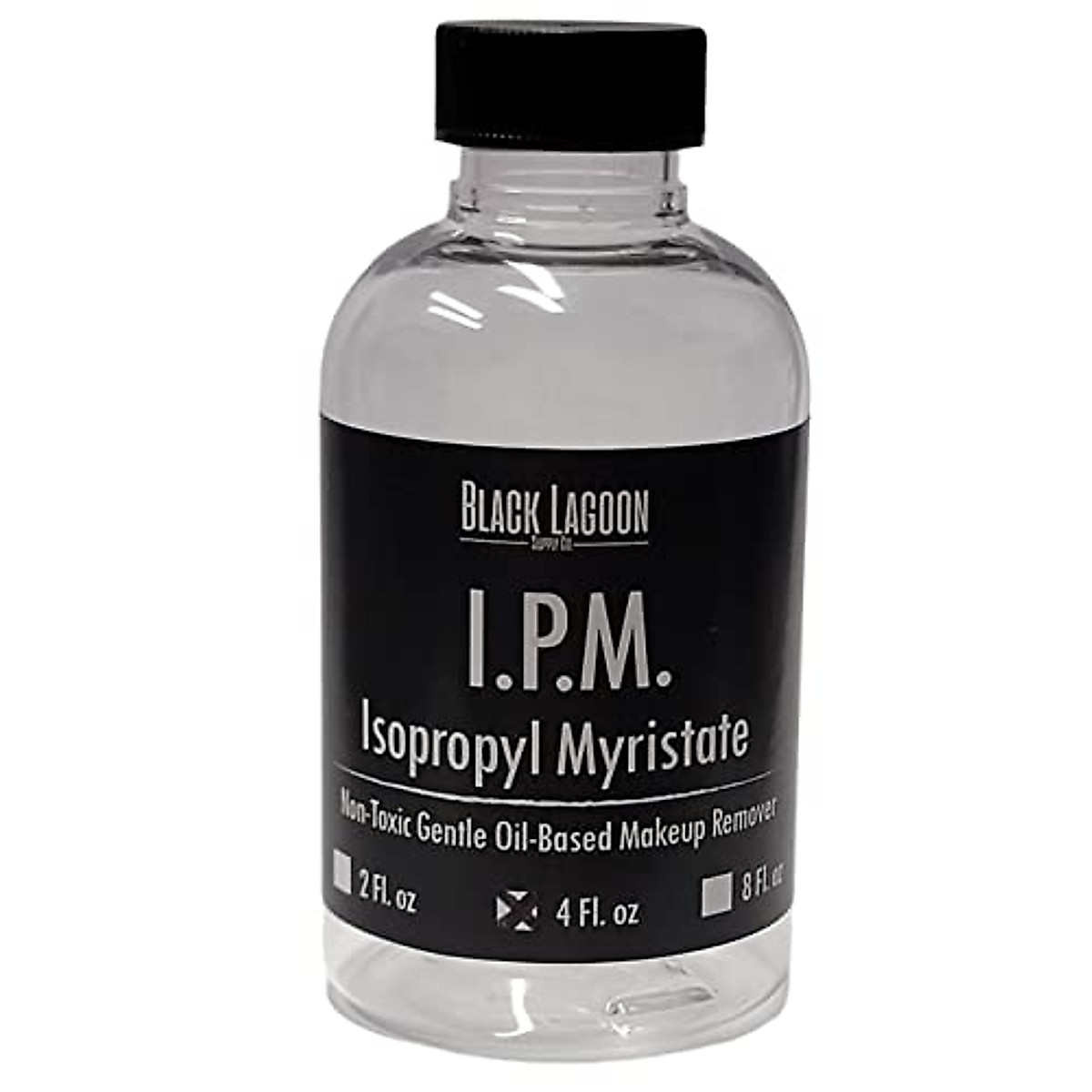 IPM Isopropyl Myristate 4 Oz - Professional Makeup and Adhesive Remover - Removes Pros-aide and PAX Paint - Makeup Thinner and Airbrush Makeup Thinner