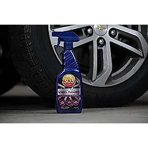 303 Heavy Duty Wheel Cleaner - Eliminates Dirt and Brake Dust - All Wheel Safe - Iron Indicating Formula - Non Corrosive Formula, 15.5 fl. oz. (30597CSR) Packaging May Vary