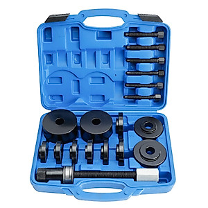 BTSHUB 19pcs Front Wheel Hub Drive Bearing Removal Install Puller Tool Kit Universal