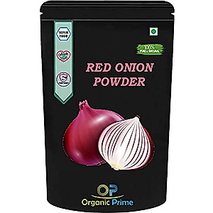 pexal Organic Prime Red Onion Powder - 500 GM by Organic Prime