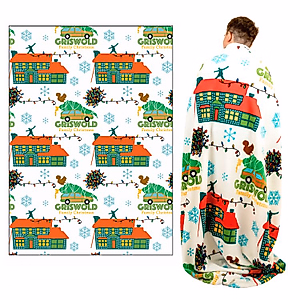 Franco Collectibles National Lampoon's Christmas Vacation Movie Holiday Bedding Super Soft Cozy Throw, 50 in x 70 in, (Officially Licensed Product)