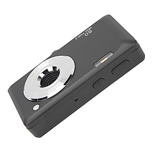 4K Digital Camera Auto Focus 2.7 Inch TFT Screen Small Camera for Teens Facial Recognition for Photography (Black)