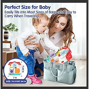 Busy Board for 1 Year Old, 9 in 1 Montessori Toys for 1 Year Old Boy Gifts with Light & Music, Baby Toys 12-18 Months Sensory Toys for Toddlers 1-3 Baby Toys for 1 Year Old Girl Birthday Gift