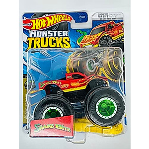 Hot Wheels Monster Trucks - Snake BITE - Leading Legends 1/6 - Red - 2023 Mix 2