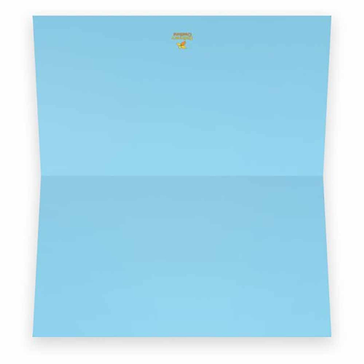 Light Blue Place Cards - FLAT or TENT Style - 10 or 50 PACK - White Blank Front Solid Color Border Placement Table Name Dinner Seat Stationery Party Supplies Occasion Event Holiday (10, TENT STYLE)