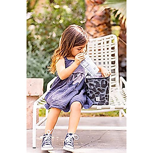 Petunia Pickle Bottom Baby Cooler Bag | Perfect for Baby Bottles and Snacks | Insulated & Reusable Bottle Cooler and Baby Holder | Shadow Leopard