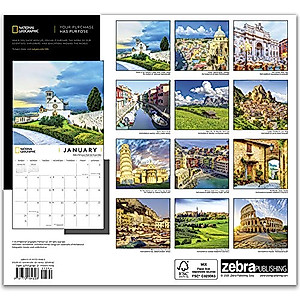 National Geographic Italy 2021 Wall Calendar