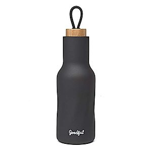 Vacuum-Sealed Stainless Steel Thermal Insulated Water Bottle, Gray