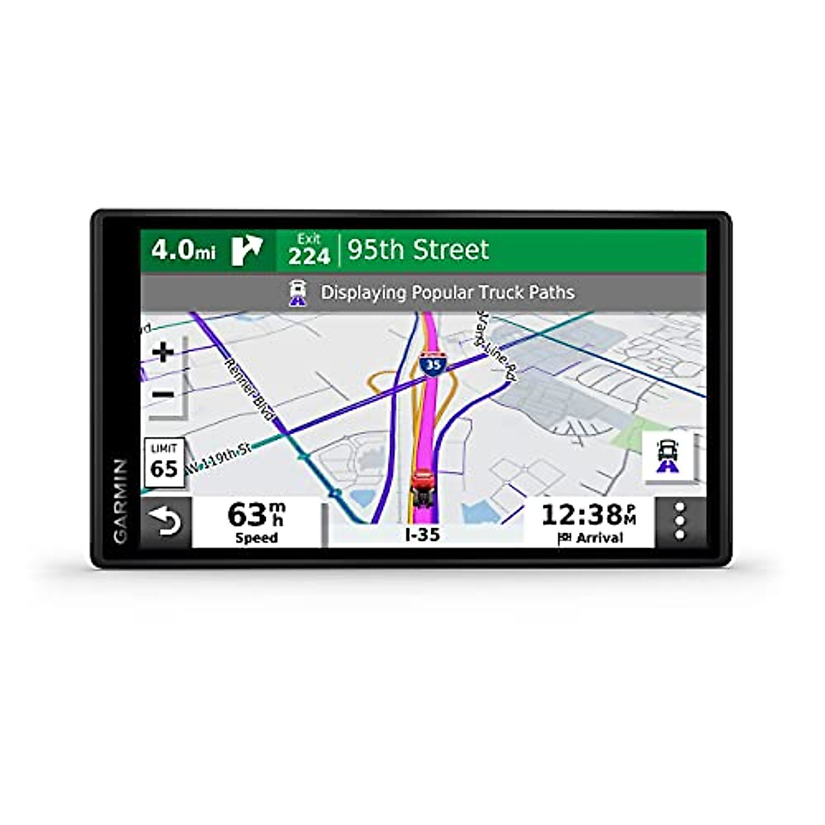 Garmin Dezl OTR500, 5.5-inch GPS Truck Navigator, Custom Truck Routing and Load-to-Dock Guidance, 010-02603-00 (Renewed)