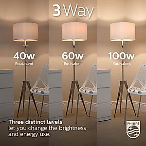 Philips LED Basic Frosted Non-Dimmable A21 Light Bulb - EyeComfort Technology - 2150 Lumen- Soft White (2700K) - 18.5W=150W - E26 Base - Indoor - 1-Pack