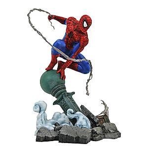 DIAMOND SELECT TOYS Marvel Gallery: Spider-Man PVC Statue, Multicolor 10 inches