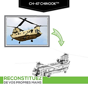 Metal Earth CH-47 Chinook 3D Metal Model Kit