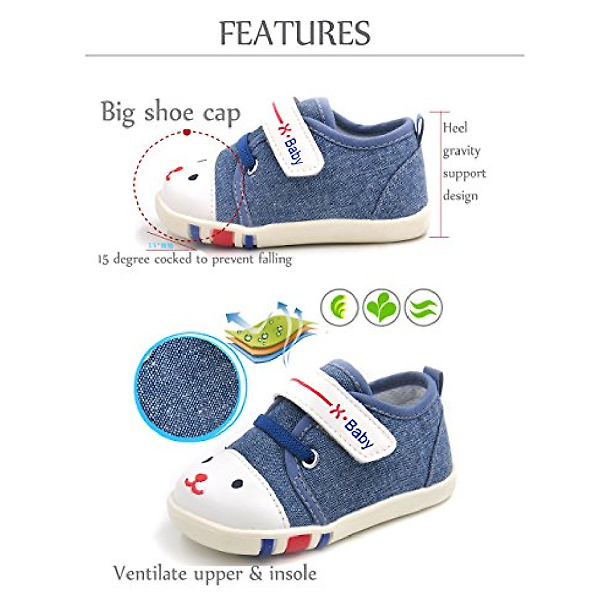 HLMBB Infant Shoes for Baby Newborn Girl Girls Boy Boys Kids Babies Toddler Prewalker Formal Traning Size 4.5 3.5 Shoes Sneakers Flats