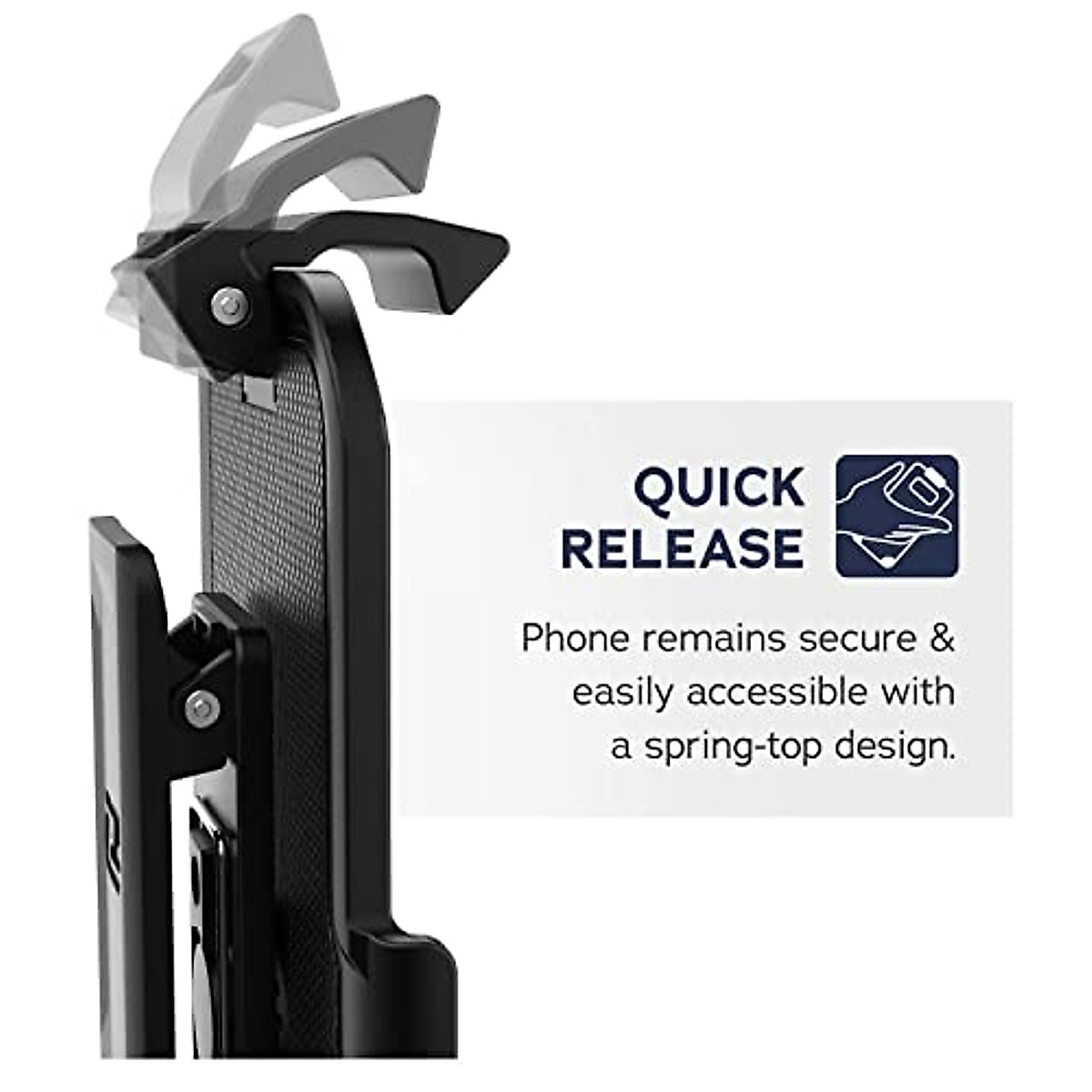 Encased Replacement Belt Clip for Otterbox Defender Series - fits iPhone 14 Pro Max and iPhone 13 Pro Max (Holster ONLY) Defender Case is Not Included