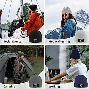 Trash Day Best Day Waste Management Garbage Truck Beanie Hat Women Knit Slouchy Hat Men Knitted Hat Skull Cap Black