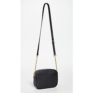 Tory Burch Women's Mcgraw Camera Bag, Black, One Size