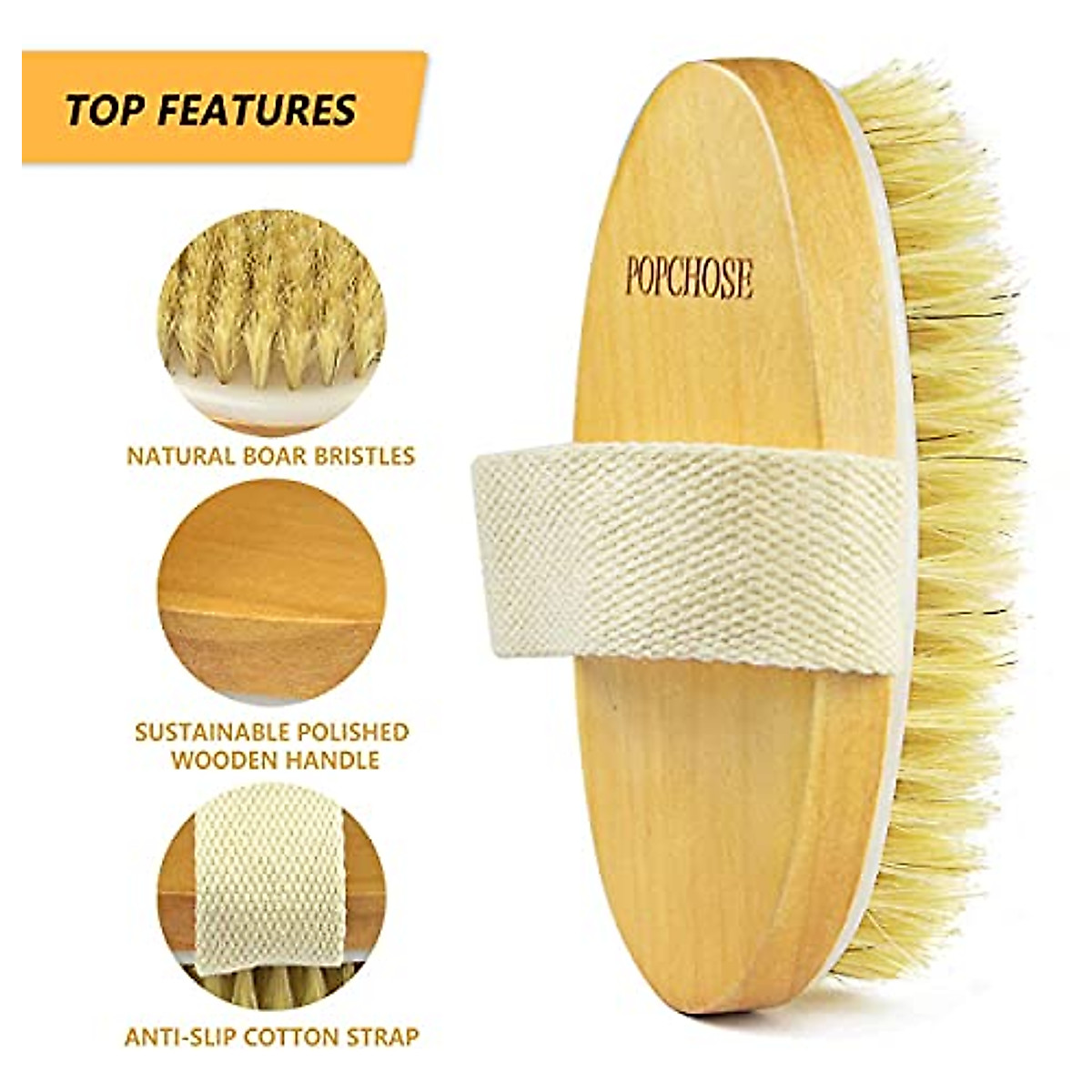 POPCHOSE Shower Steamers Aromatherapy - Dry Brushing Body Brush Fabric Shaver, Rechargeable Lint Remover Stocking Stuffers Christmas Gifts for Women and Mom