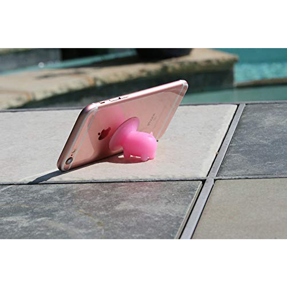 Glow Piggy Cell Phone Stand/Cell Phone Accessory/Glow in The Dark (6-Pack)