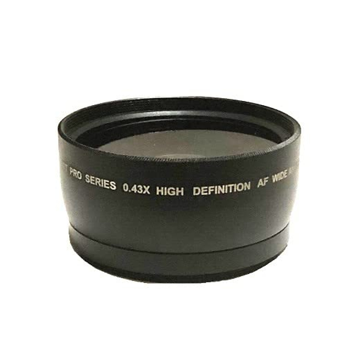 58mm 0.43x Wide Angle Lens for Canon EOS T8i T7i T7 T6i T6s T5i T4i T3i T2i T1i SL1 SL2 SL3 T5 T3 XS 70D 60D 7D 18-55mm