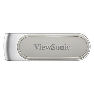 ViewSonic M1 Portable LED Projector with Auto Keystone, Dual Harman Kardon Speakers, HDMI, USB C, Stream Netflix with Dongle