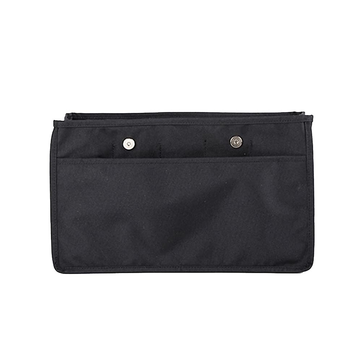 enreve Purse Organizer Insert, Bag Handbag Tote Organizer, Diaper bag, Bag in Bag for Longchamp and More (BLACK)