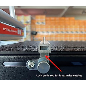 MantisTol 13" Pro Vinyl floor cutter LVT-330BC for LVP, WPC, LVT, SPC, VCT, PVC and Rigid Core Vinyl Plank; Eighth upgrade;Great value & Best buy!