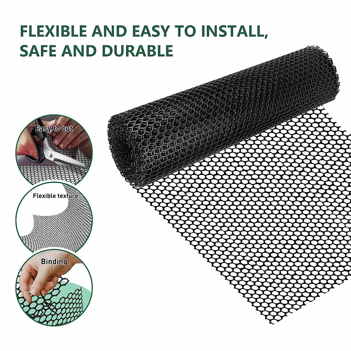 FUZEWANLI 19.6 FT Tree Protectors，Tree Trunk Protector Guard,Tree Guards for Fruit Trees,Tree Bark Repair for Tree Protectors from Deer Mowers Trimmers.