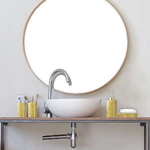 Blue Donuts 4 Pcs Ceramic Bath Set - Gold