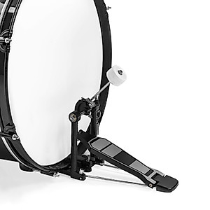 Best Choice Products 5-Piece Full Size Complete Adult Drum Set w/Cymbal Stands, Stool, Drum Pedal, Sticks, Floor Tom (Black)