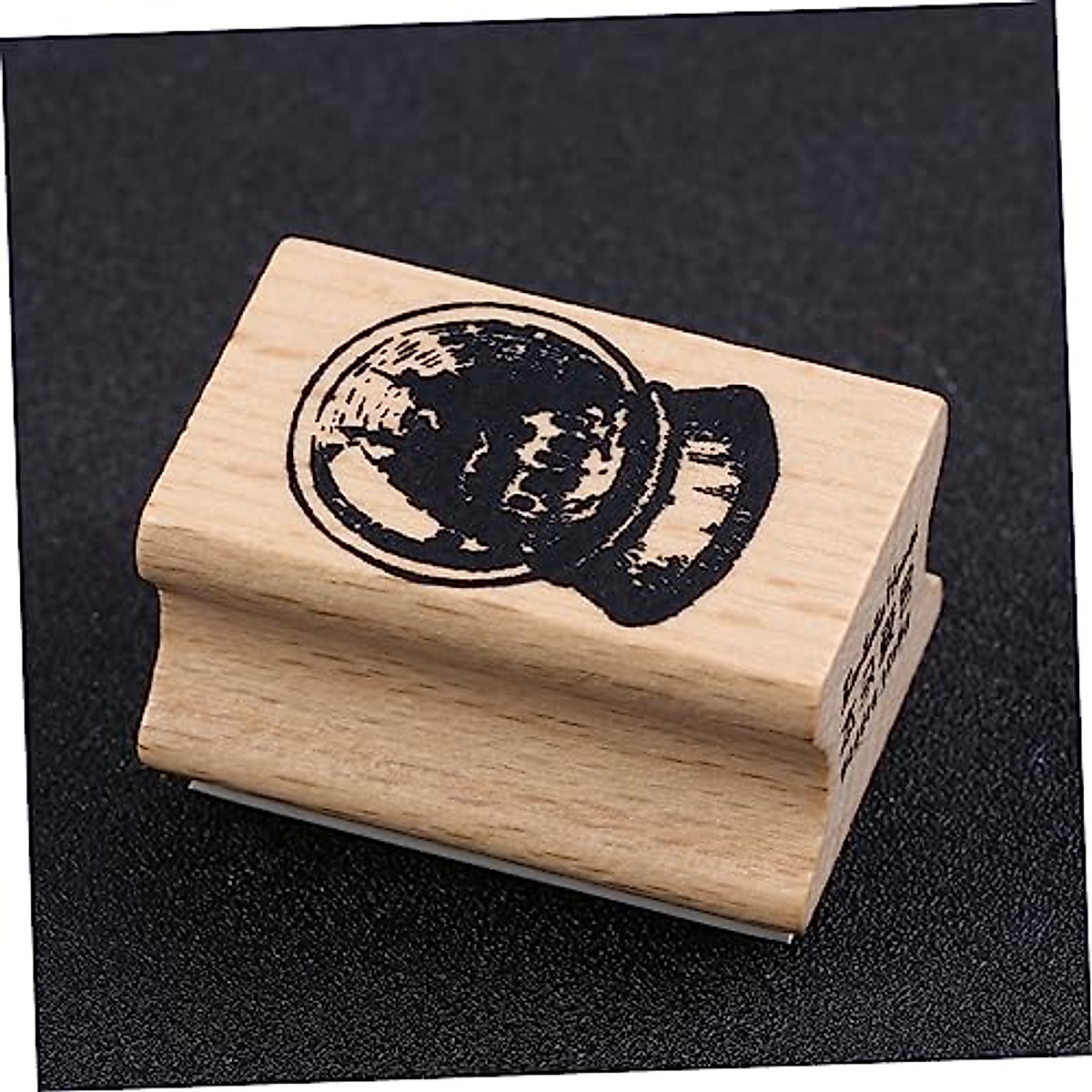 Abaodam Christmas Craft Stamp 3pcs Christmas Sealing Stamp Christmas Bag fillers Holiday Album Stencil Holiday Stamp stampers Party Favors Wooden Stamper die Account Bamboo