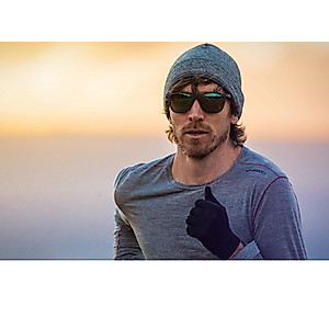 ROKA HALSEY Performance Sunglasses Designed for Sport for Men and Women - Matte Root Beer Frame - Bronze (Polarized) Lens