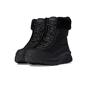 Skechers D'Lux Walker - Winter Solice Black/Black 8 B (M)