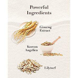 SOORYEHAN BOYUN CREAM SKINCARE GIFT SET - Korean Skincare Gift Set, Luxury High-end Skin Toner, Emulsion Lotion, Cleansing Foam, Whole Red Ginseng, Boyun Cream Set (155ml / 5.24 Fl Oz) by LG BEAUTY