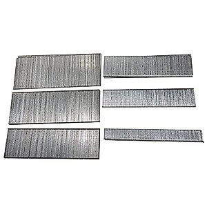 Steel Force FMX200 18 Gauge Brads Mixed 5/8",1",1-1/4",1-1/2",1-3/4",2", 200-Count each size, 1,200-Pack
