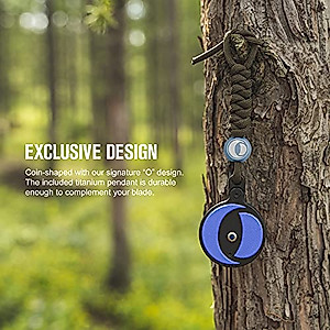 OKNIFE Nightclaw Mini Keychain EDC Folding Pocket Knife, D2 Hawkbill Blade and G10 Handle, for Outdoor, Survival, Camping and Gift (Blue)