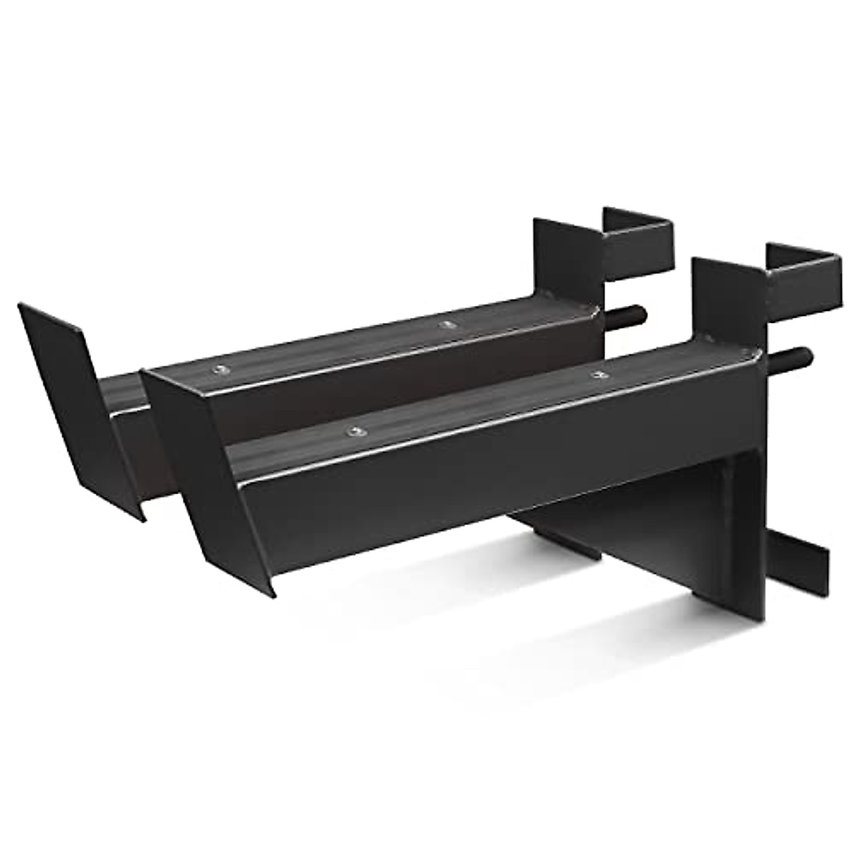 WF Athletic Supply Squat Stand with J-Hooks & Pull up bar, Bench Press Rack for Full Body Strength Workout; Safety Spotter Arms, Plate Holder & Half Rack Conversion Kit Attachments Available