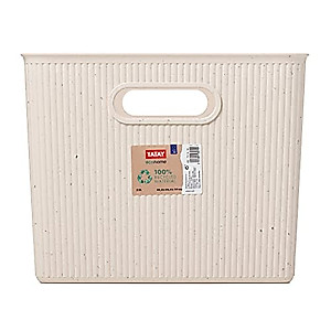Tatay Storage Box Baobab ECOHOME, 22L Capacity, Polypropylene BPA free, 100% Recycled Material. Measures 29.4 x 38.5 x 23 cm