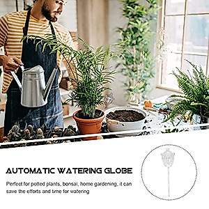 Yardwe House Plants House Plants Indoors Live 2pcs Practical Bonsai Plant Watering Globe Clear Glass Watering Device Cute Shape Waterer Bulb House Plants Plant Watering Globes
