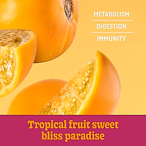 8Greens Daily Lollipops, Natural Tropical Citrus flavor with Real Super Greens, Greens Powder, Gluten-free, Vegan, Non-GMO (10 Count)