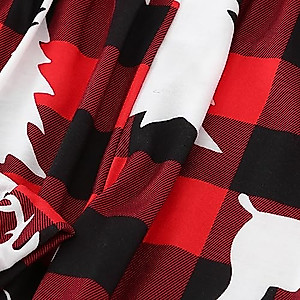 family matching christmas pajamas set womens pajama christmas pajamas women set funny 3d printed festival party long sleeve graphic mens flannel pajamas set western tops for women sweatshirt tops